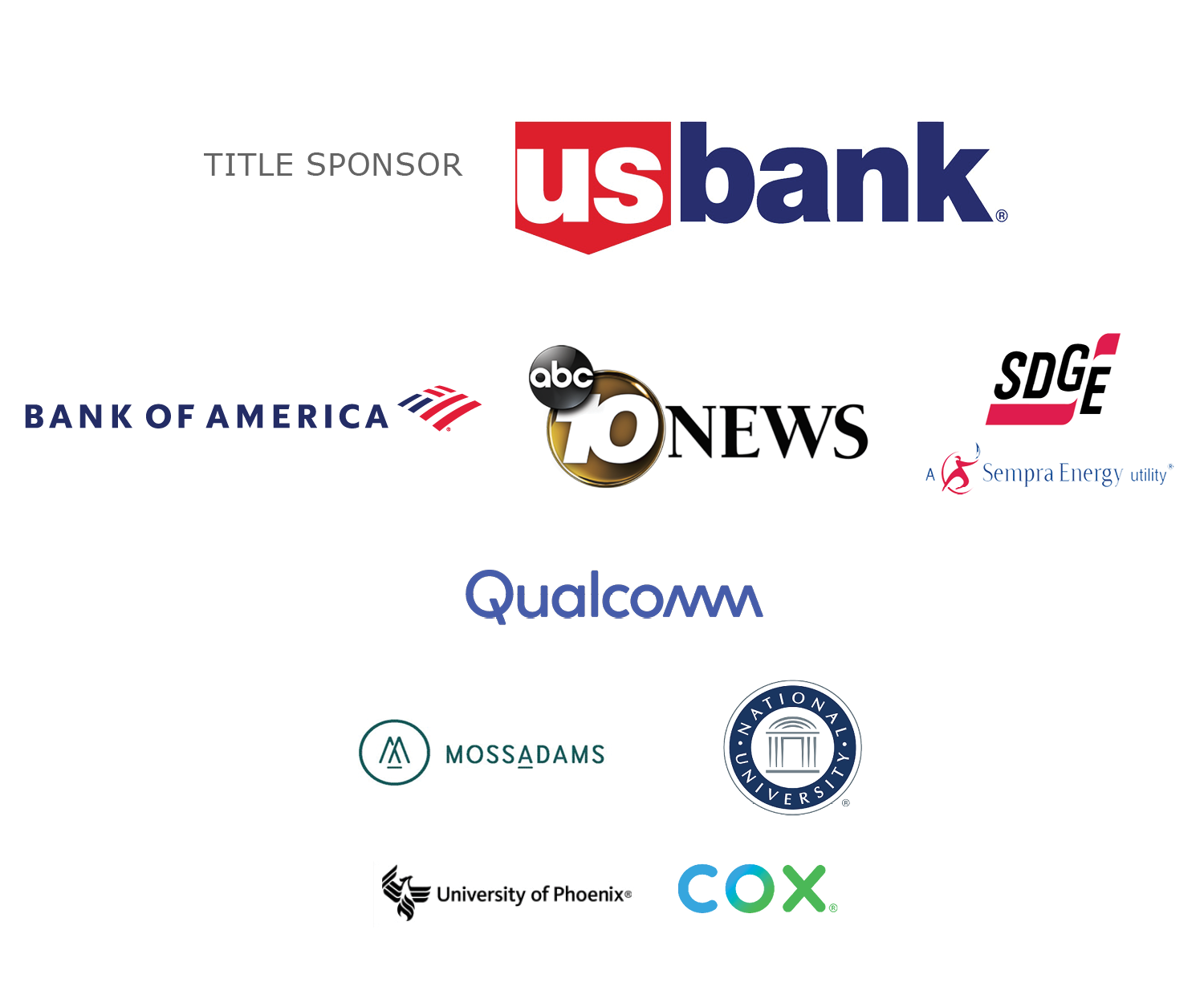 Sponsor logos - SD Regional Chamber